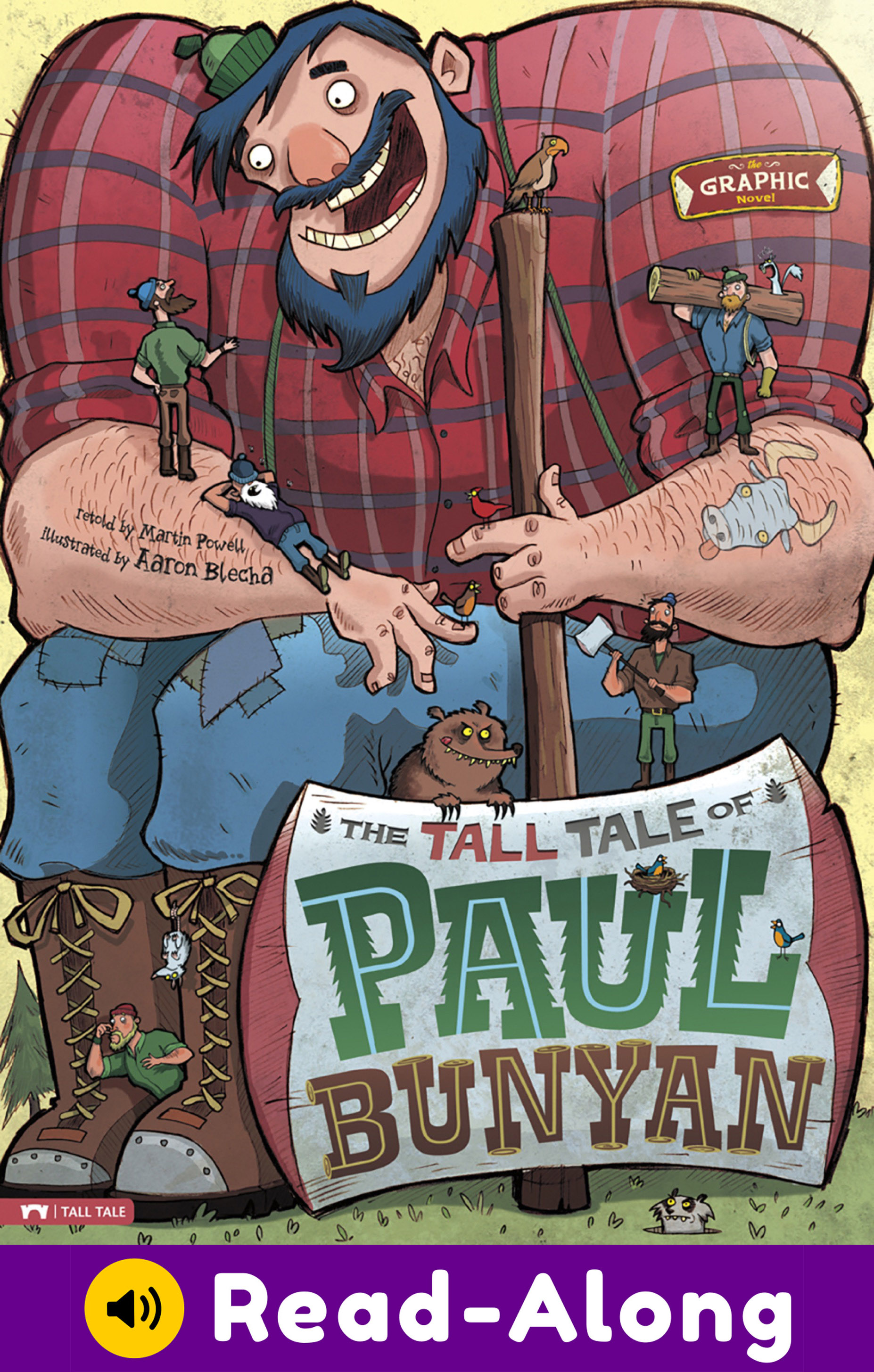 Paul Bunyan Illustration Paul Bunyan Lesson Plans FreshPlans