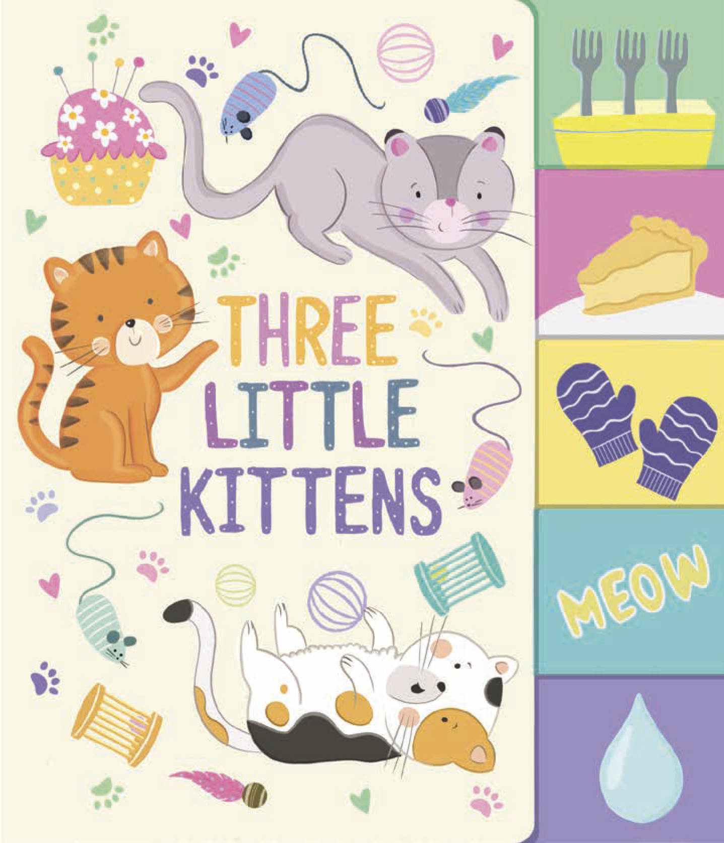 Three Little Kittens Clip Art